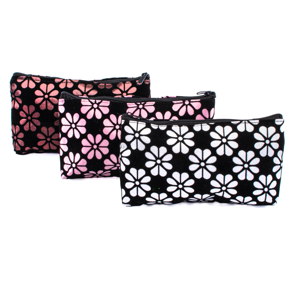 Floral Cosmetic Bag