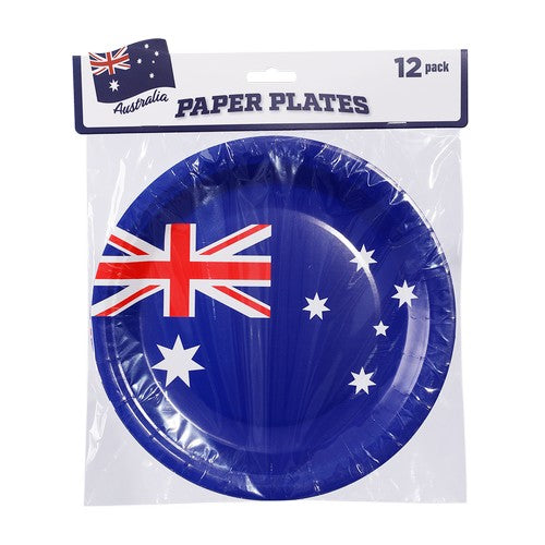 Aussie Flag Paper Plates