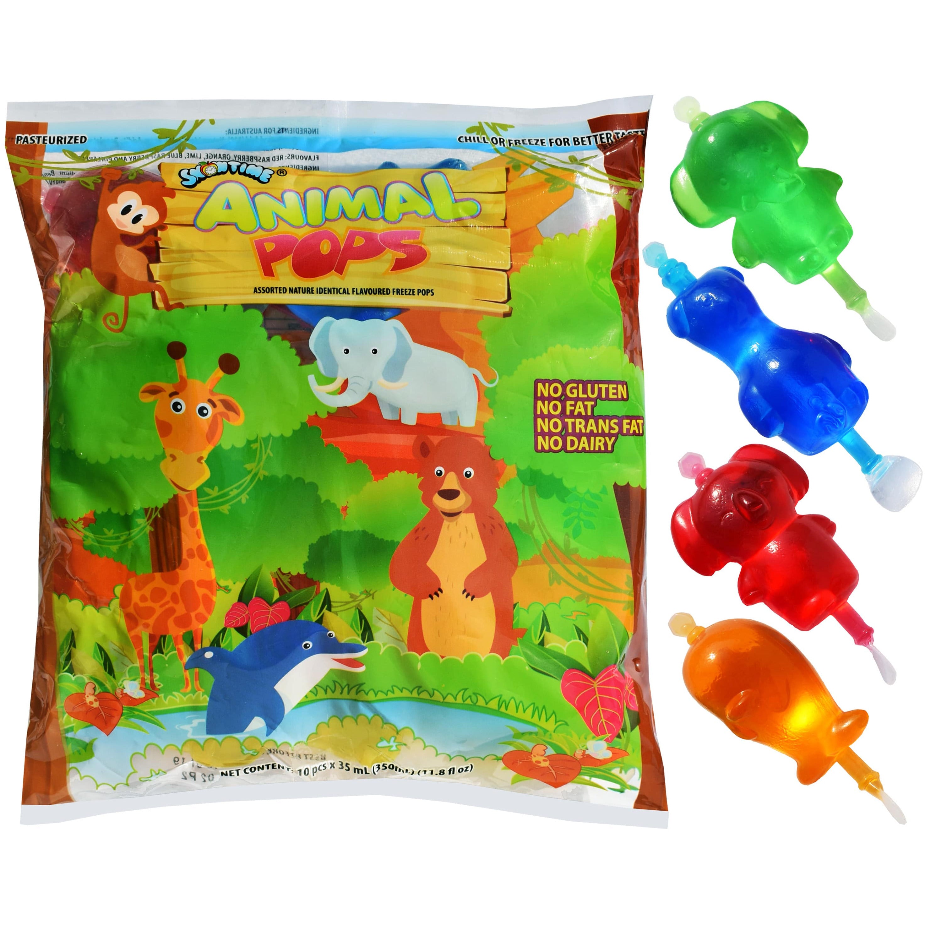 Snowtime Animal Icy Pops Bag