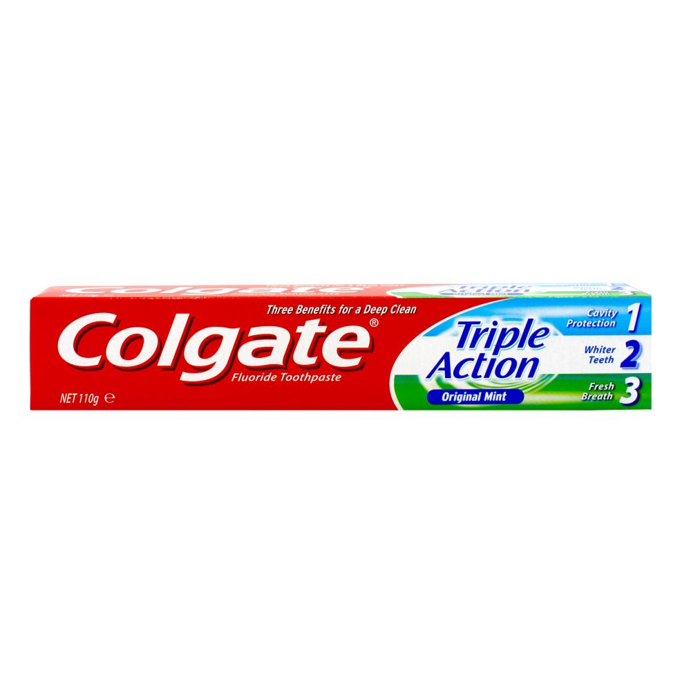 Colgate Toothpaste - Triple Action Original Mint