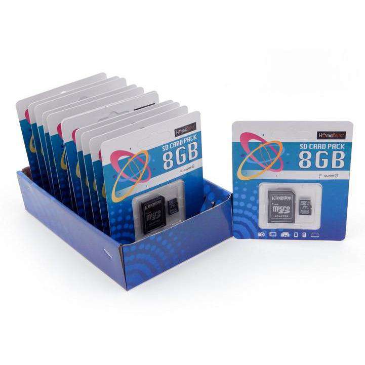SD Card Pack 8GB
